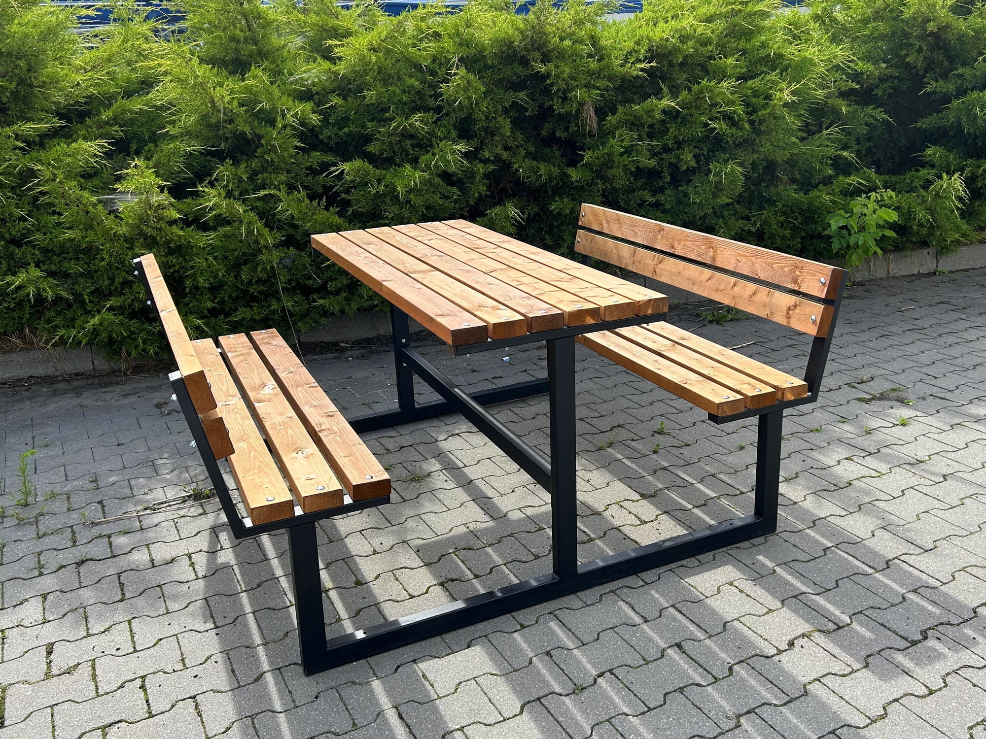 Tischbank Mit Lehne